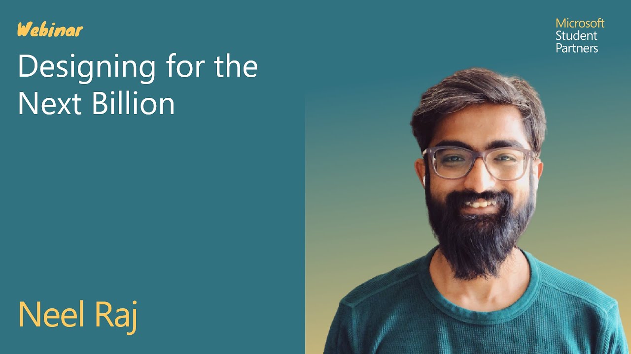 Webinar: Designing for the Next Billion by Neel Raj | Myntra - YouTube