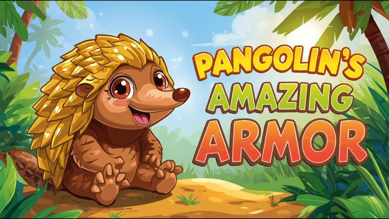 Pangolin's Amazing Armor | Bedtime Story for Kids | Read Aloud + Moral ...
