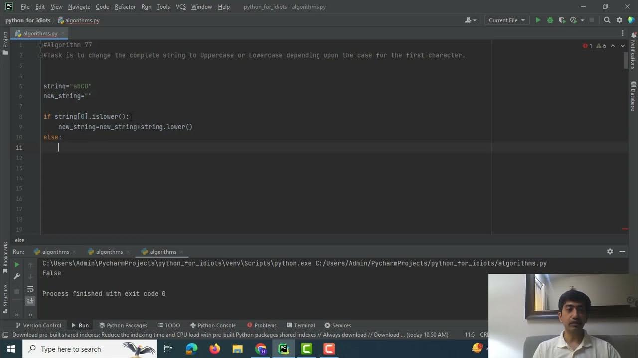 Python Algorithm Convert String To Uppercase Or Lowercase python-algorithm-convert-string-to-uppercase-or-lowercase
