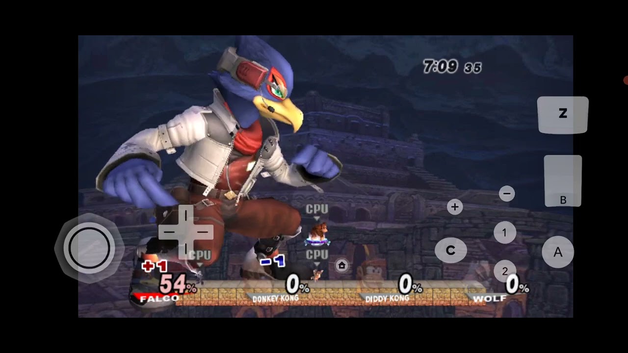 SSBB Hacks: 12 Days of Smashmas - Giant Growing Falco in FFA - YouTube