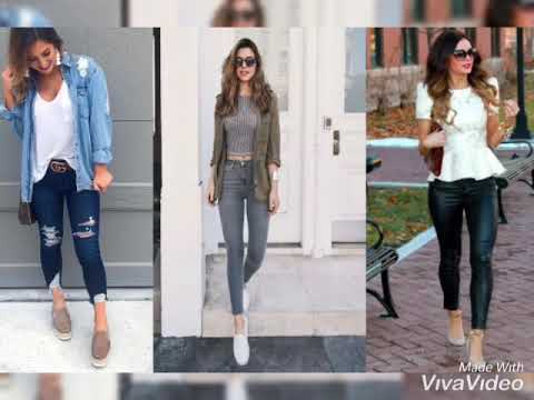 Styling## Jeans and Tops##trendy styling of jeans and tops - YouTube