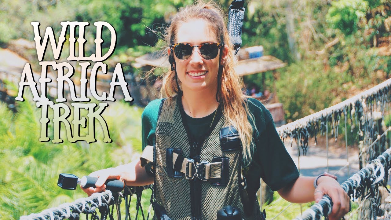DISNEY WORLD'S WILD AFRICA TREK || MICKEY & MIRANDA - YouTube
