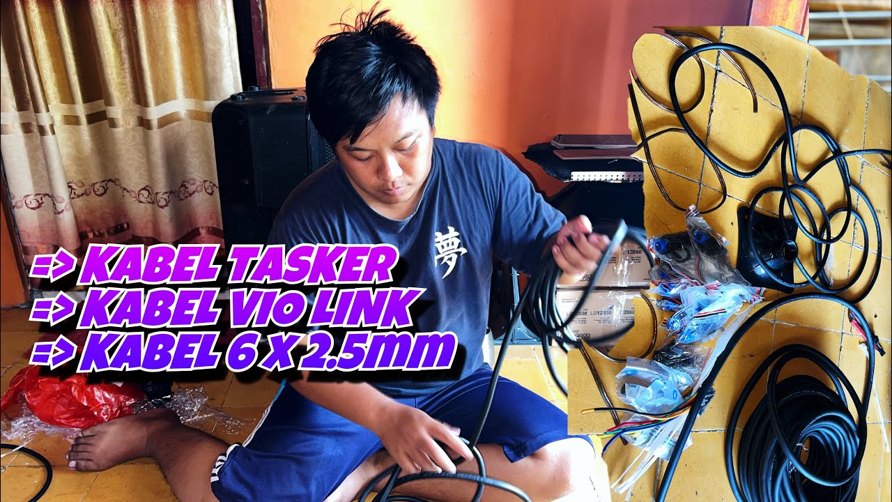 Unboxing Kabel Speaker Balap Agar Sound Horeg Tasker C276 - YouTube