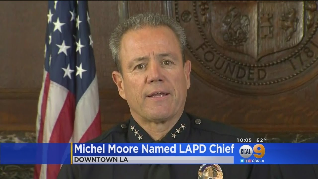 Michel Moore Named New LAPD Chief - YouTube