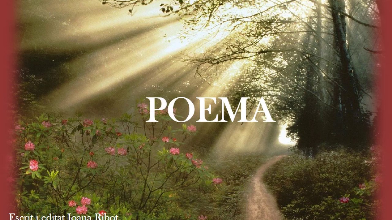 POEMA (Poema en catalan) - YouTube