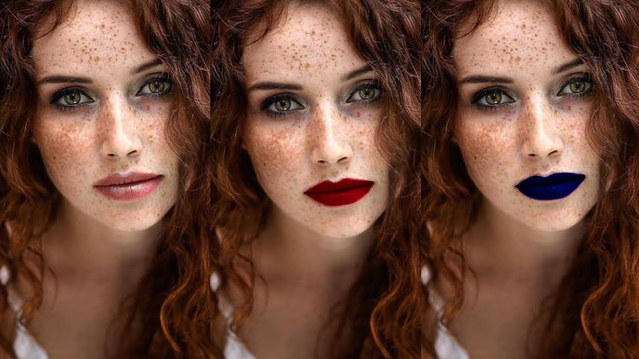 HOW TO CHANGE LIPS COLOR IN PHOTOSHOP EASY Method YouTube how-to-change-lips-color-in-photoshop-easy-method-youtube