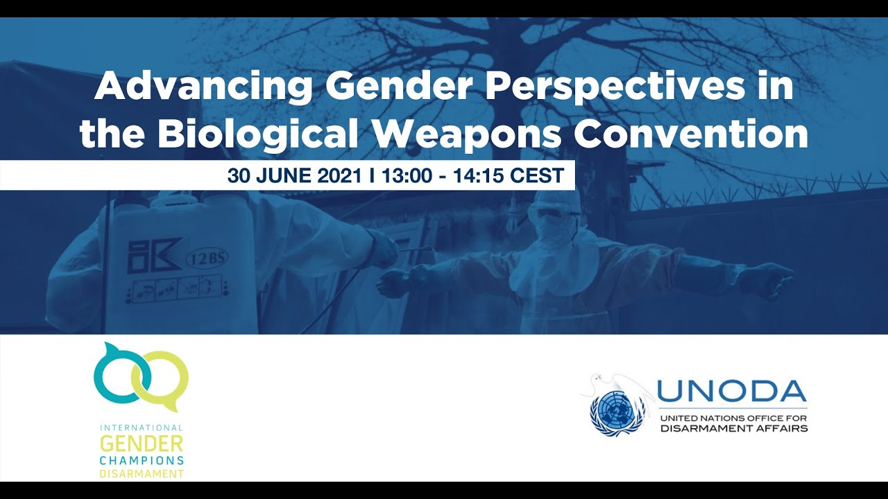 Advancing Gender Perspectives in the Biological Weapons Convention ...