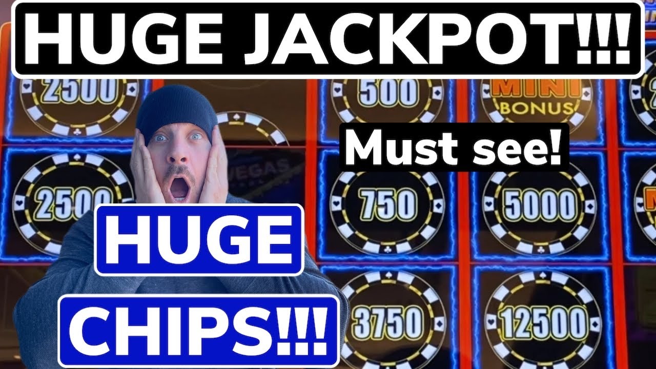 HUGE JACKPOT HANDPAY! HIGH STAKES! HUGE CHIPS MUST SEE! - YouTube