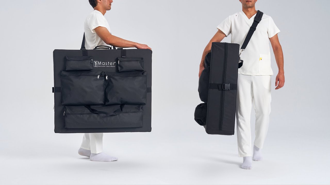 Master Massage Universal Size Portable Massage Table Carry Case with 5 ...