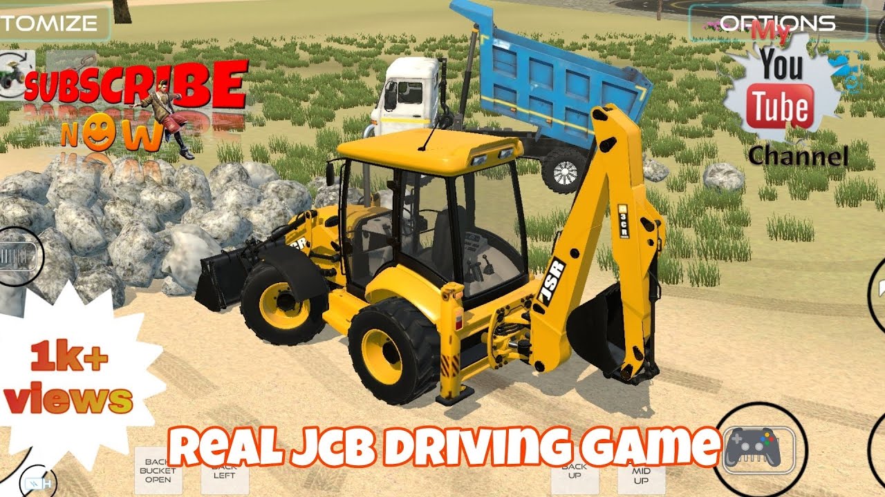 real jcb driving game🎮 - YouTube