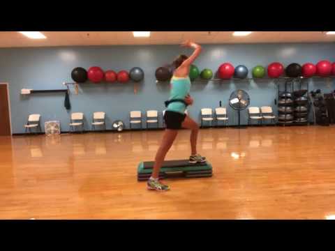 Angie Belle- Step October-6 combo-35 minutes - YouTube