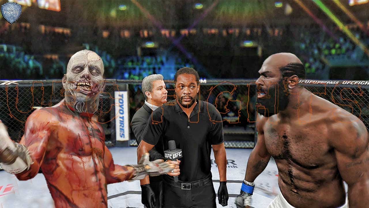 Kimbo Slice vs Zombie Match UFC Fights - YouTube