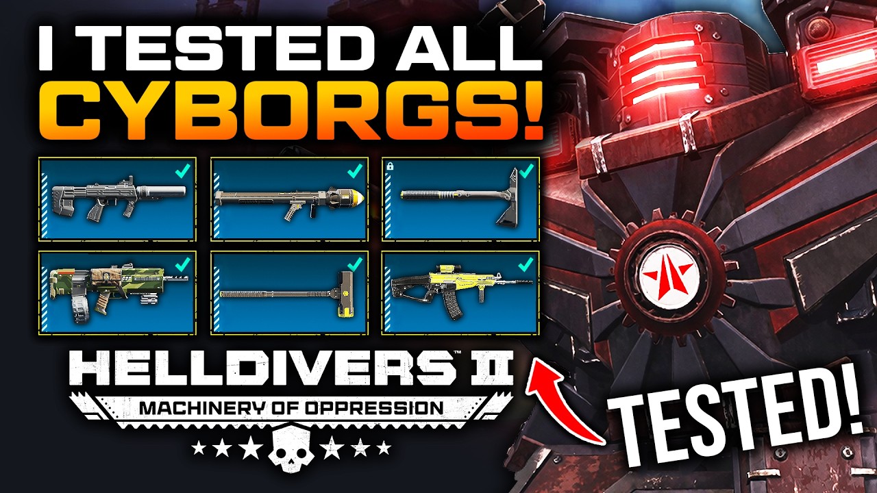 Helldivers 2 - The Ultimate Cyborg Guide! Tips & Tricks! - YouTube