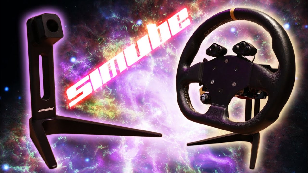 SIMUBE A1 Wheel Desk Mount [REVIEW] For FANATEC / MOZA / SIMAGIC - YouTube