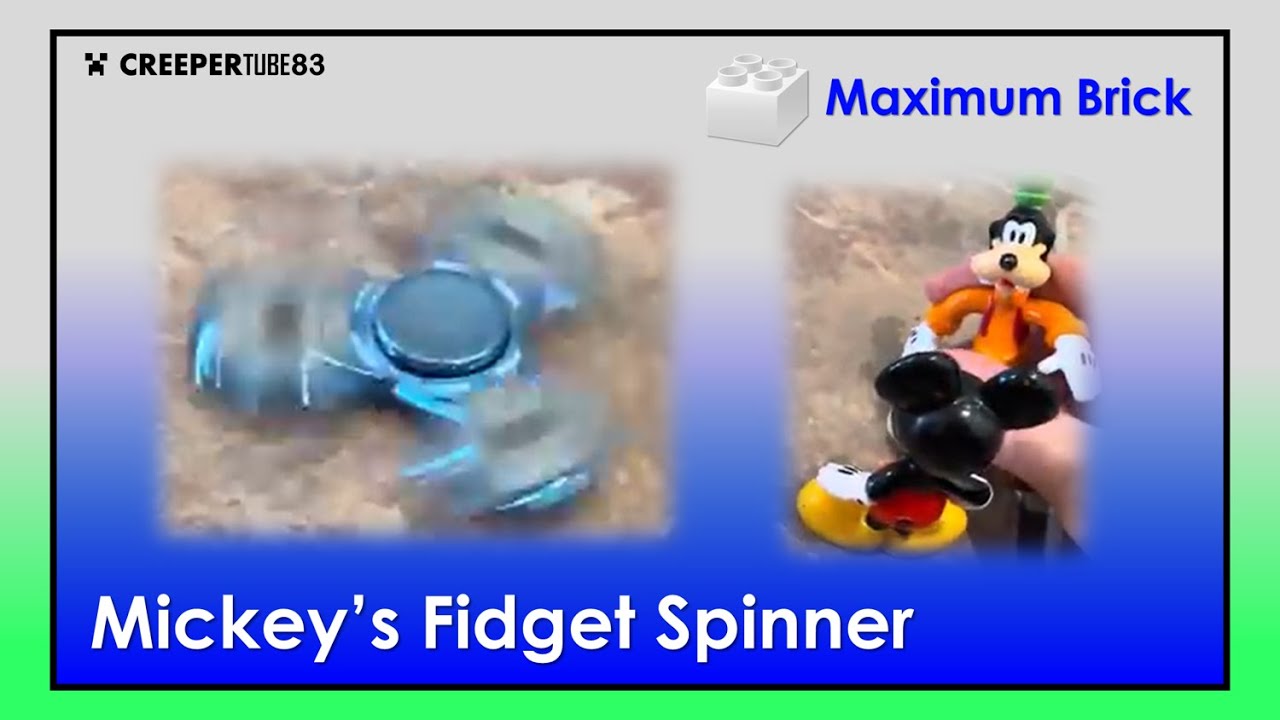 [CT83] Mickey's Fidget Spinner | Maximum Brick - YouTube