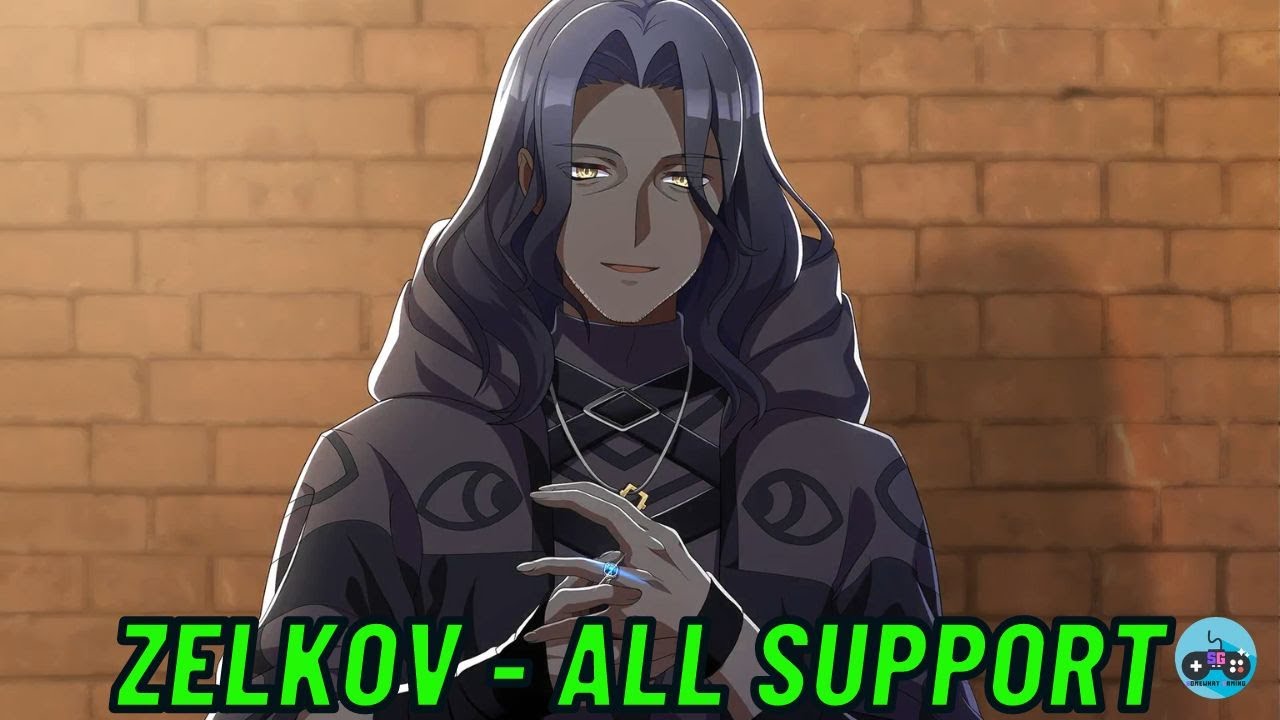 Fire Emblem Engage - Zelkov - ALL Support + Wake-up Events - YouTube