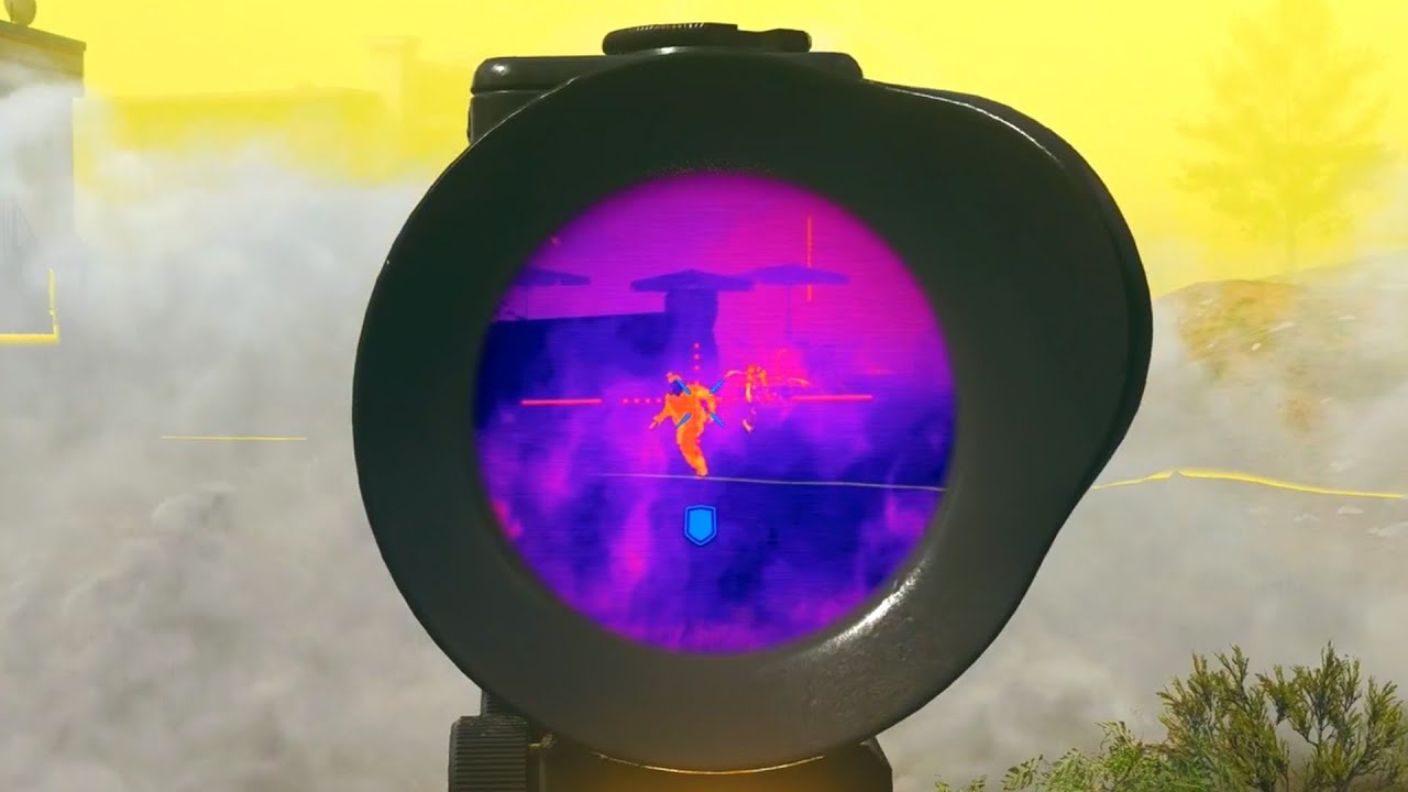 This Thermal Optic Feels Like Cheats - Warzone *NEW* OP Thermal Scope ...
