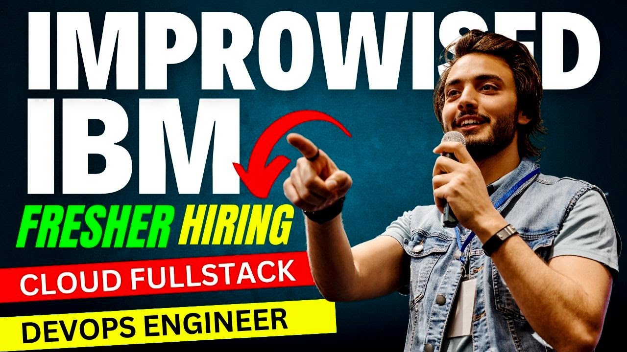 Exciting Career Opportunities Ibm Cloud Fullstack Developer And Improwised Devops Engineer Apply