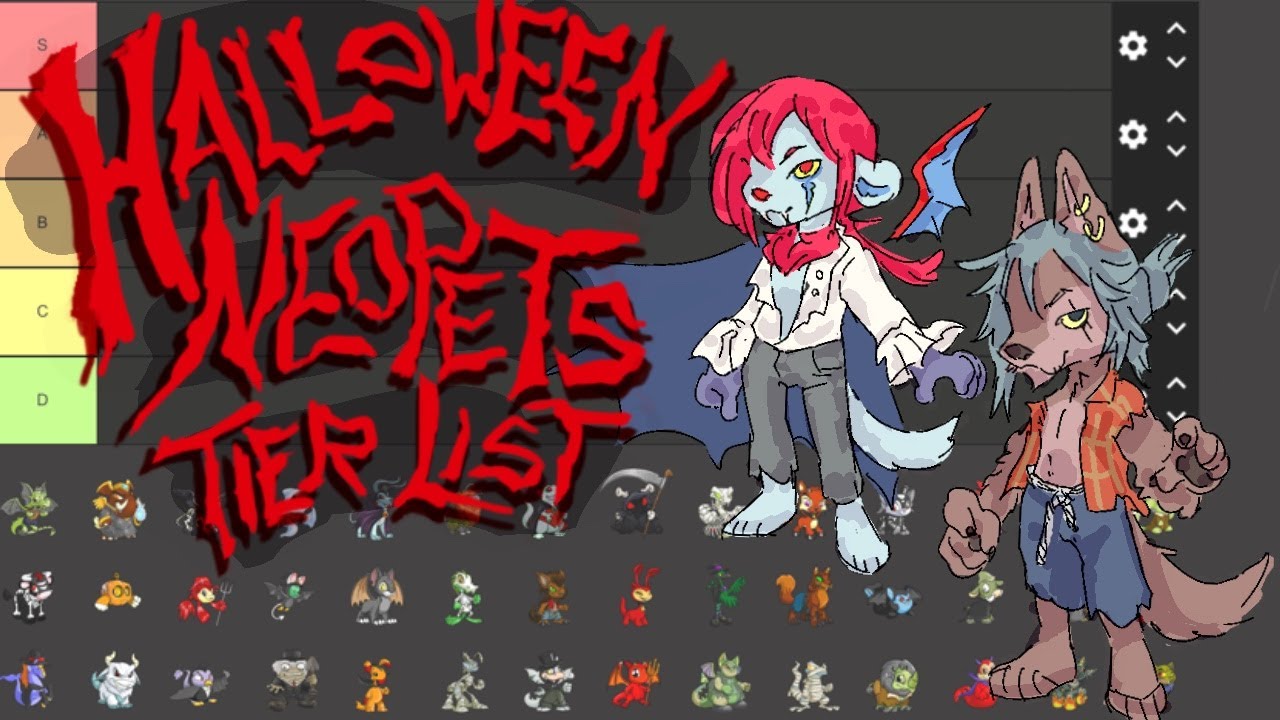 Halloween Neopets Tier List - YouTube