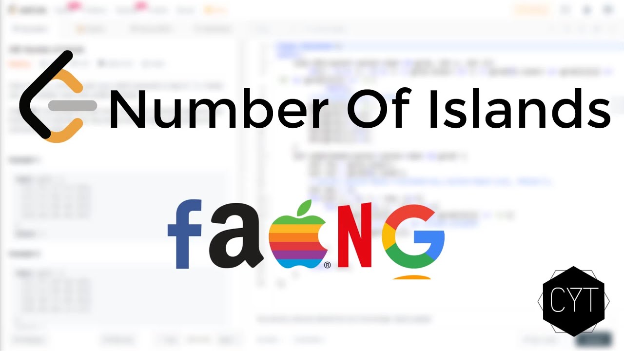 Number Of Islands Problem Leetcode 200 Youtube