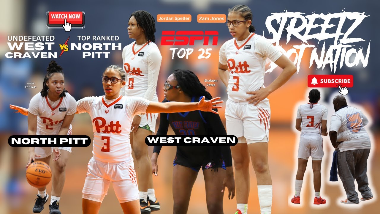 5⭐️ Zamareya Jones & Jordan Speller are the Most Exciting Players in NC ...