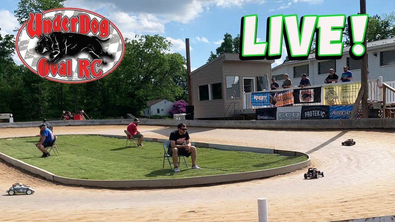 RC racing Underdog Oval RC Race 2 - YouTube
