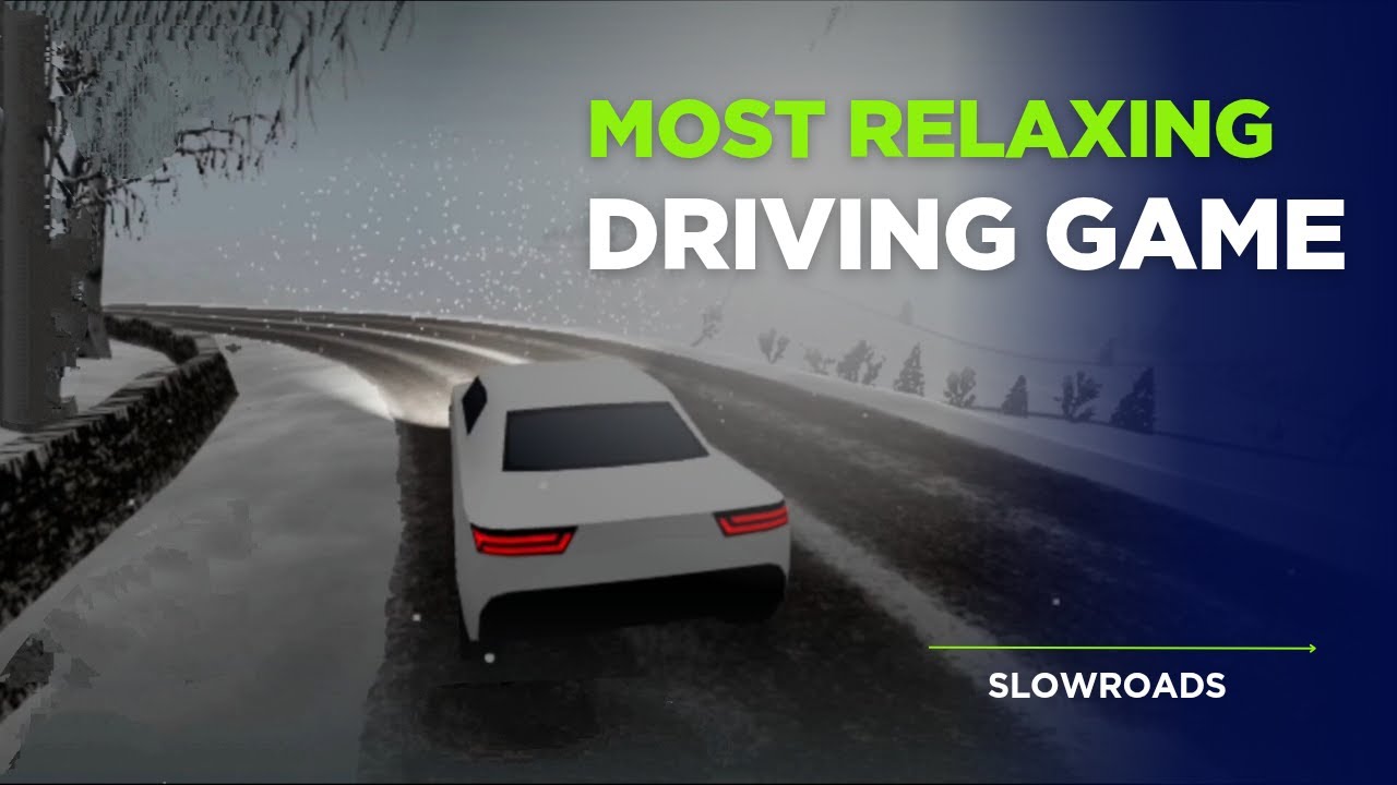 Most Relaxing Driving Game | Slowroads Review | RPG GAMER - YouTube