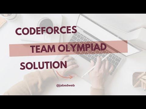 Problem Solving With C++ || Team Olympiad || Codeforces Problem -490A|| Bangla Solution - YouTube