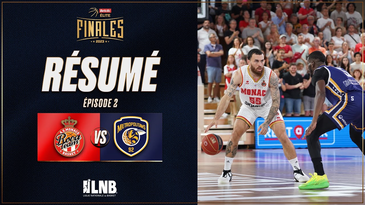 Monaco vs. Boulogne Levallois | Résumé 2022/2023 | LNB Officiel - YouTube