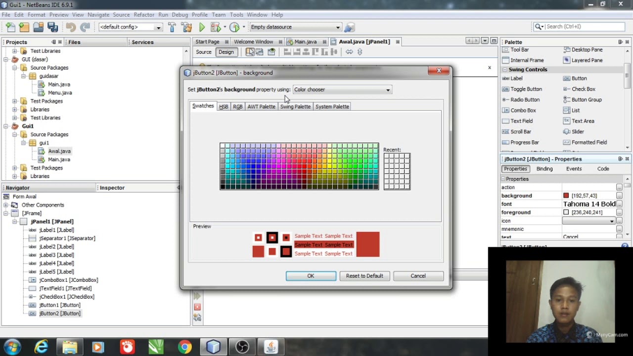 GUI Java - YouTube
