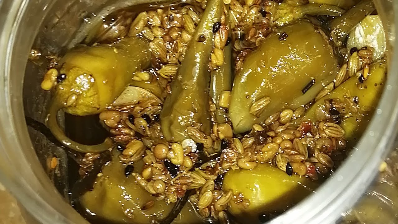 Sabz Mirch ka Achar | Green Chillies Pickle Recipe - YouTube