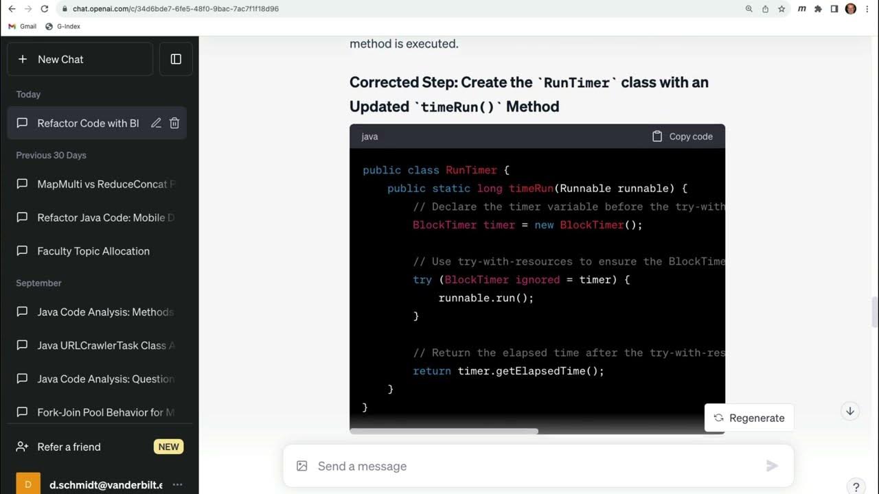 Automating Java Code Refactoring with ChatGPT 4: Decoupling Timing Logic from Business Logic ...