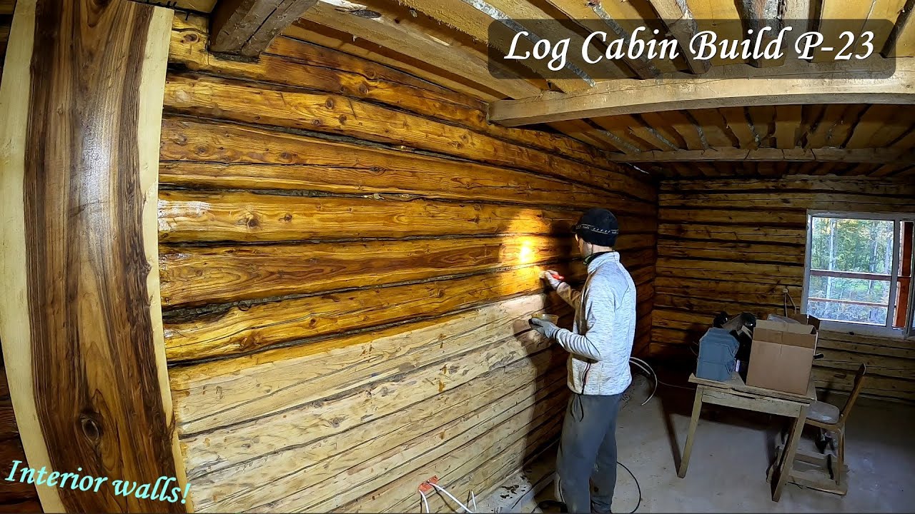 Log Cabin Interior Wall