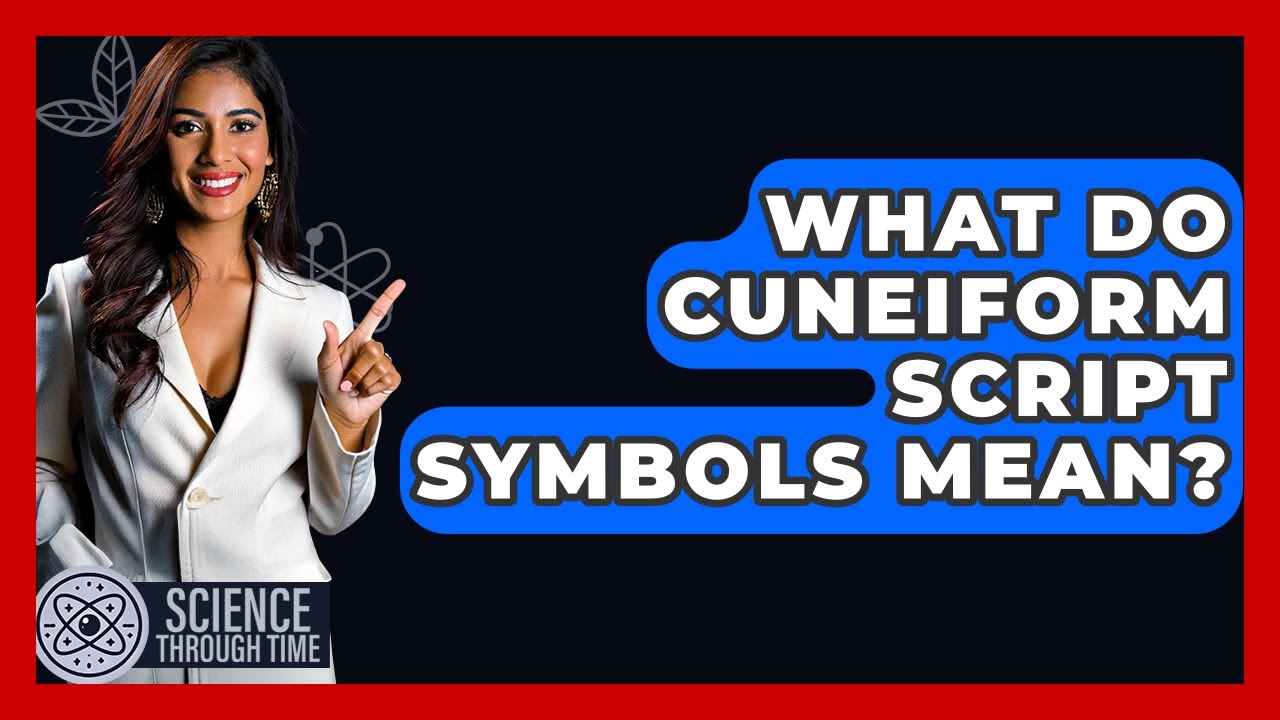 What Do Cuneiform Script Symbols Mean? - Science Through Time - YouTube