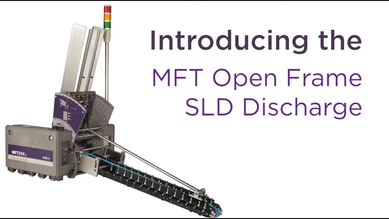 Open Frame Discharge SLD | Discharge Conveyor For Product Feeding - YouTube