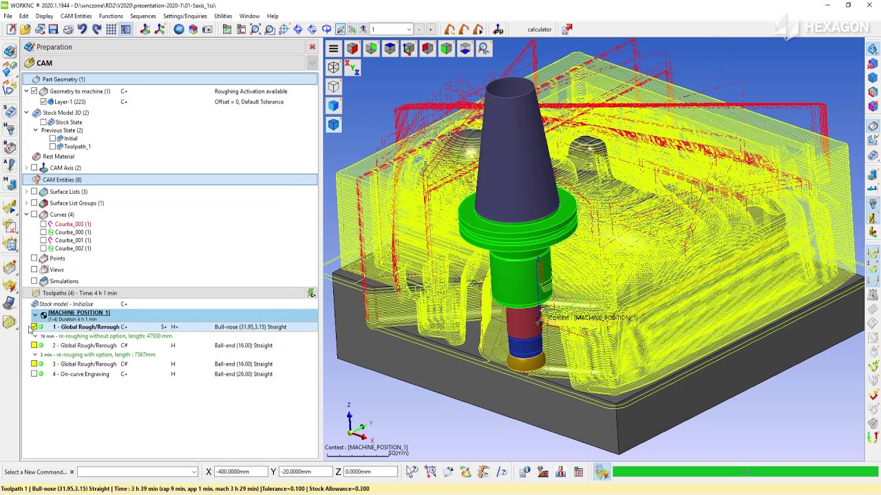 Advanced Toolform Roughing Benefits | WORKNC 2020.1 - YouTube