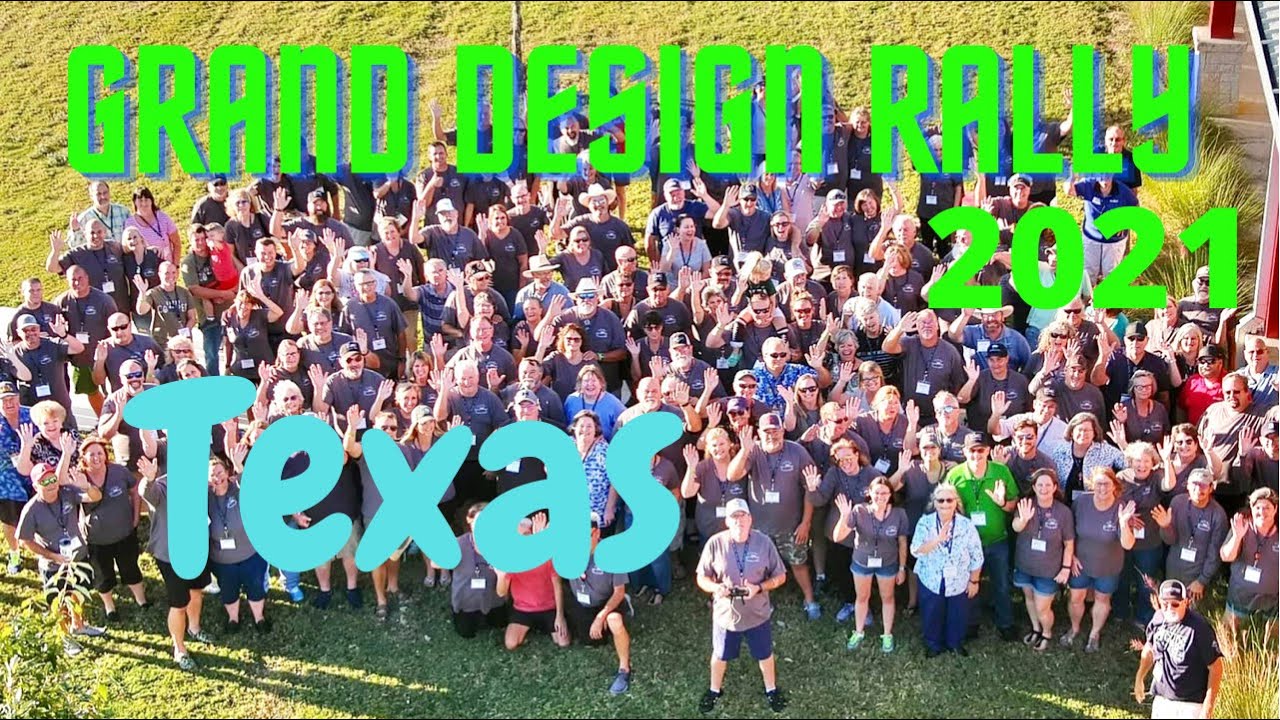 2021 Texas Grand Design Rally -- RALLY NEWBIES BRING TIKI BAR - YouTube