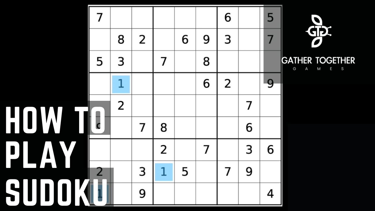 How To Play Sudoku YouTube How To Play Sudoku YouTube