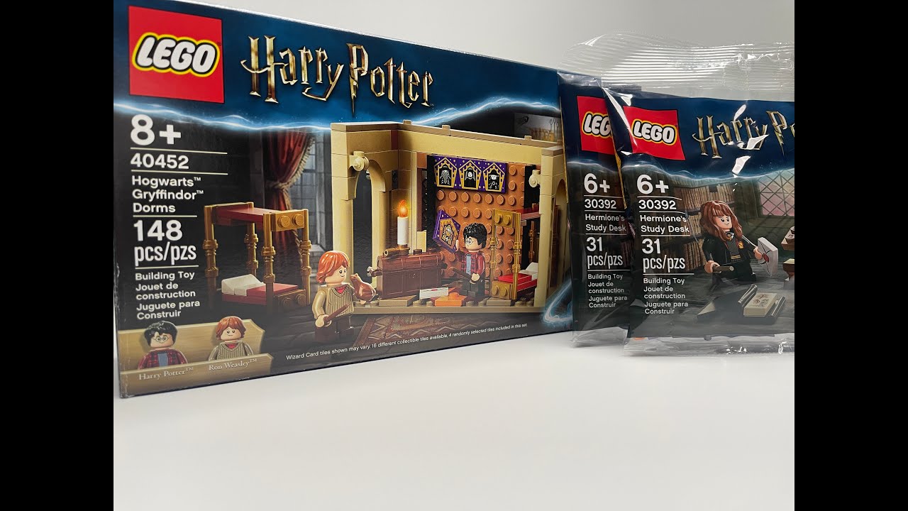 Lego Harry Potter (40452) Easy Way To Collect The 16 Wizard Card Tiles ...