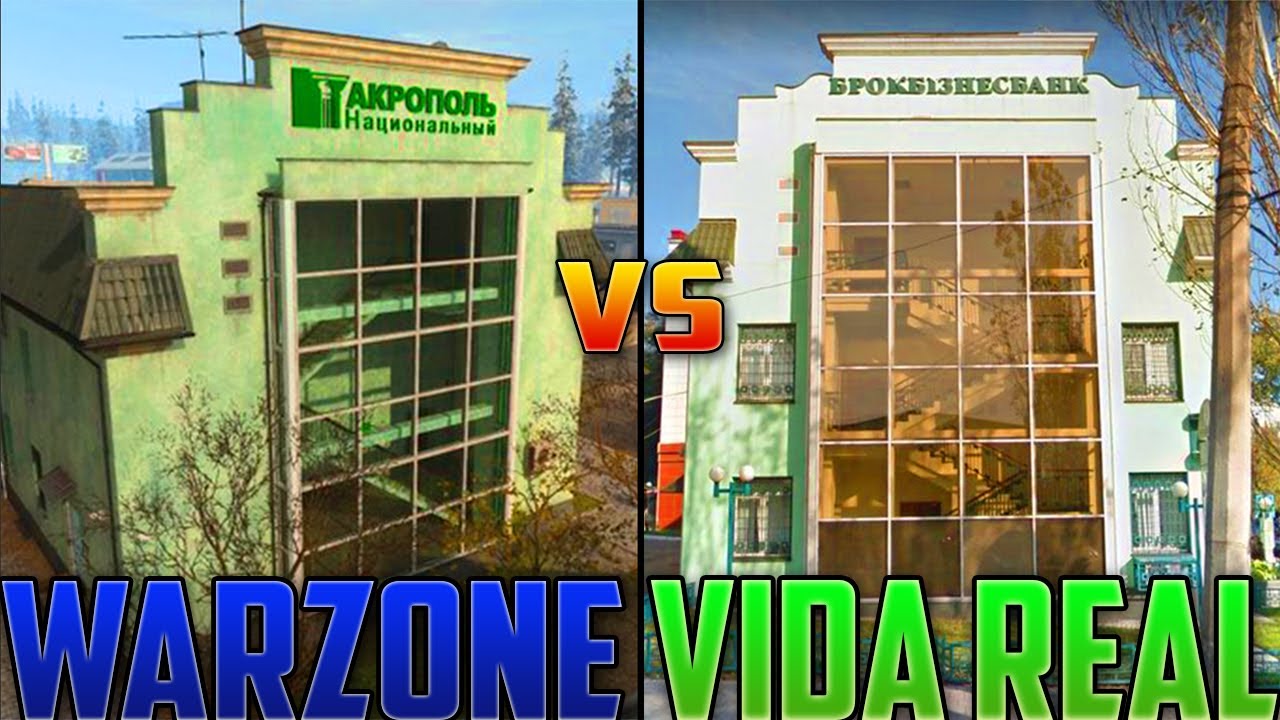 ESTOS SON LOS LUGARES REALES DE COD WARZONE! (LOCALIZACIONES REALES ...