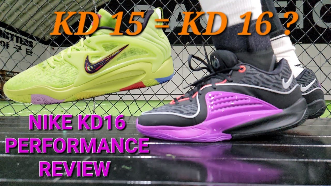 NIKE KD 16 Performance Review(Feat. KD15) - YouTube