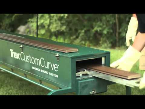 TREX CustomCurve - Deck Parts Bending - Glenbrook U - YouTube