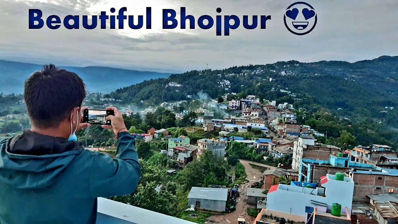 Prajan Rai looking Bhojpur Bazar ||Beautiful Bhojpur Nepal 😍 भोजपुर ...