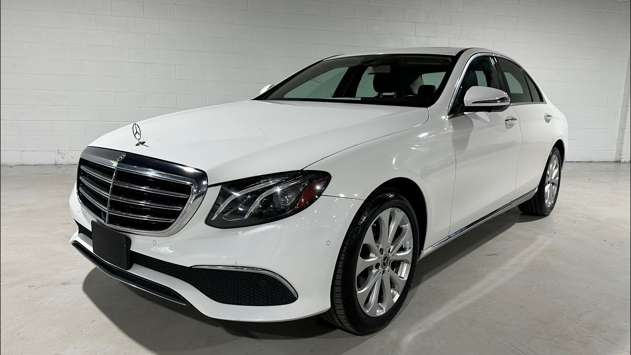 Walk Around of our 2019 Mercedes Benz E300 - YouTube