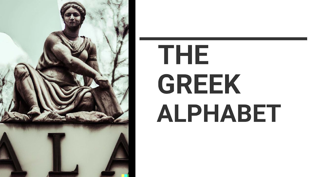 THE GREEK ALPHABET. (for math and physics) - YouTube