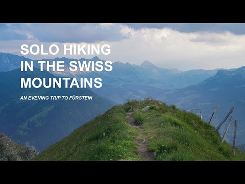 Solo Hiking in Switzerland - Langis Glaubenberg to Fürstein including camping stove cooking