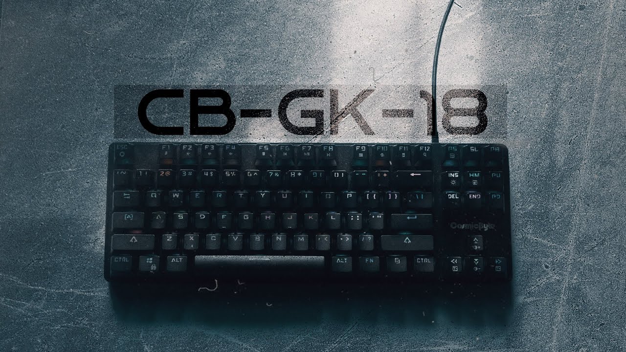 BEST BUDGET KEYBOARD! Cosmic Byte CB-GK-18 Firefly Quick Review + SOUND ...