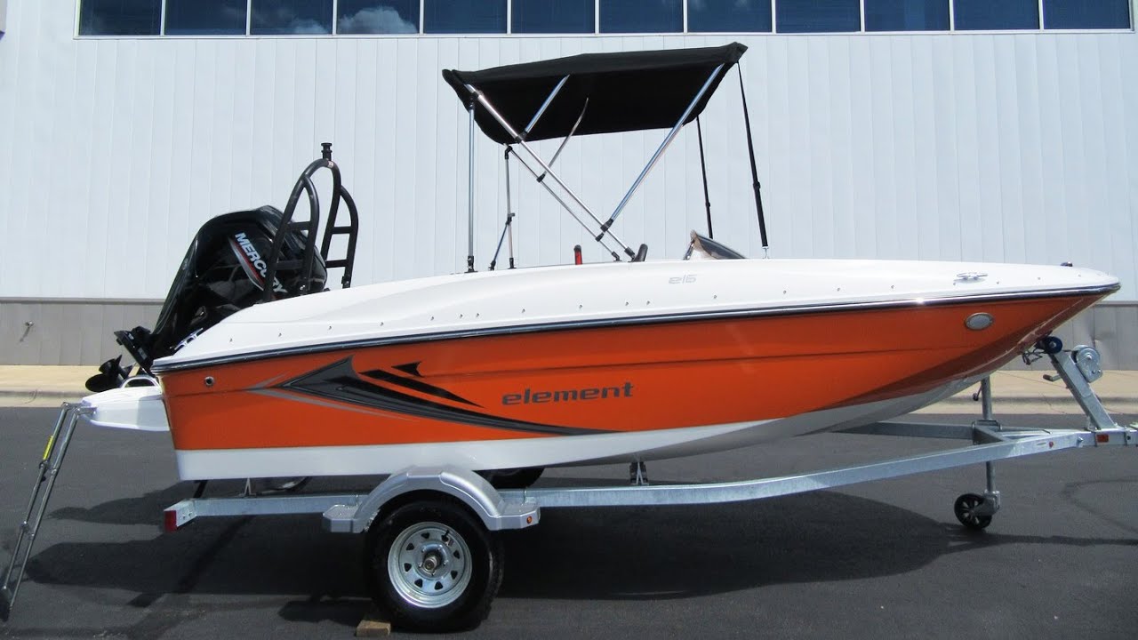 HOT NEW COLOR: 2020 Bayliner 16 Element - YouTube
