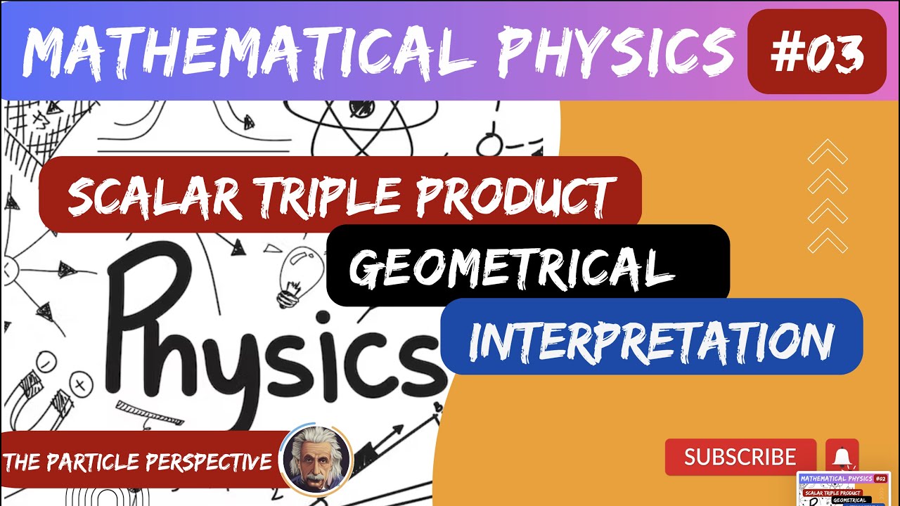 lecture-3 :Scalar Triple Product part3 geometrical interpretation# ...
