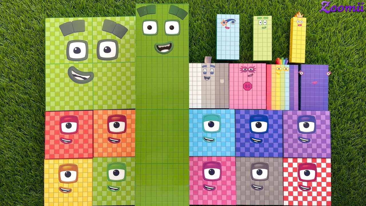 Looking for Numberblocks RAINBOW BIG 4000! NEW ASMR - Numberblocks ...